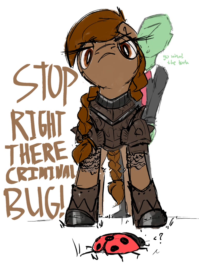 #3290290 - safe, artist:uteuk, oc, oc only, oc:anon, oc:honour bound ...