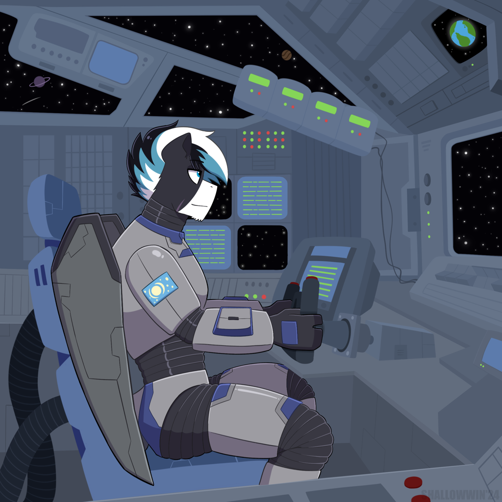 #3291482 - safe, artist:shallowwin, oc, oc only, oc:squall windfeather, pegasus, anthro, anthro ...