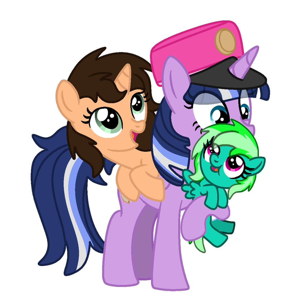 #3274755 - safe, artist:small-brooke1998, oc, oc:paddy sparkle, oc:small brooke, oc:starshine ...