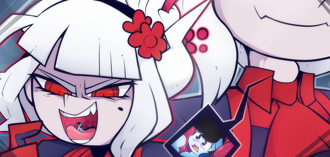 #3275656 - suggestive, artist:muka288, oc, oc:maple cake, demon, earth ...