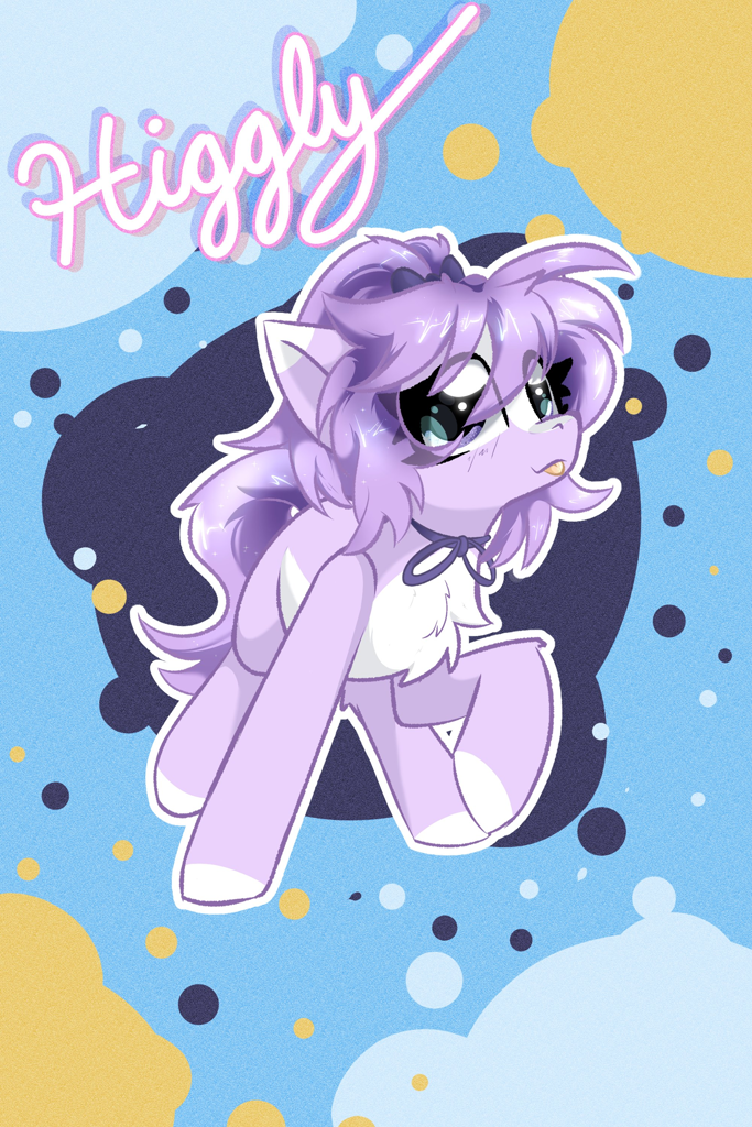 #3276480 - safe, artist:jubyskylines, oc, oc only, oc:mio (higglytownhero), earth pony, pony, :p ...