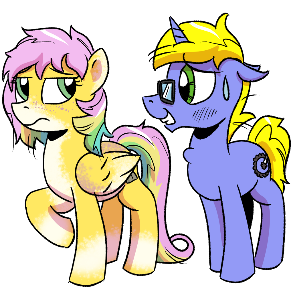 #3276878 - safe, artist:pony-berserker, oc, oc:daisy cordillera, oc ...