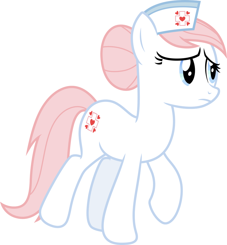 #3461591 - safe, artist:cloudy glow, nurse redheart, earth pony, pony ...