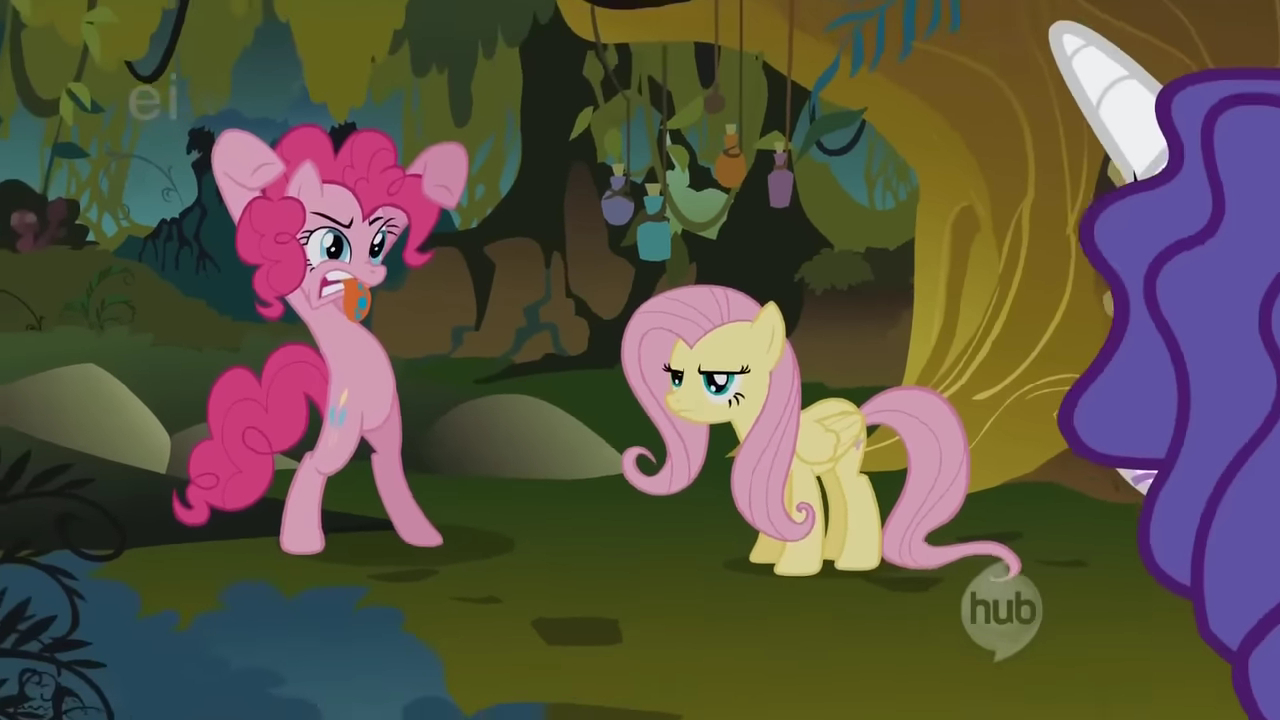 #3461613 - safe, screencap, fluttershy, pinkie pie, rarity, earth pony ...