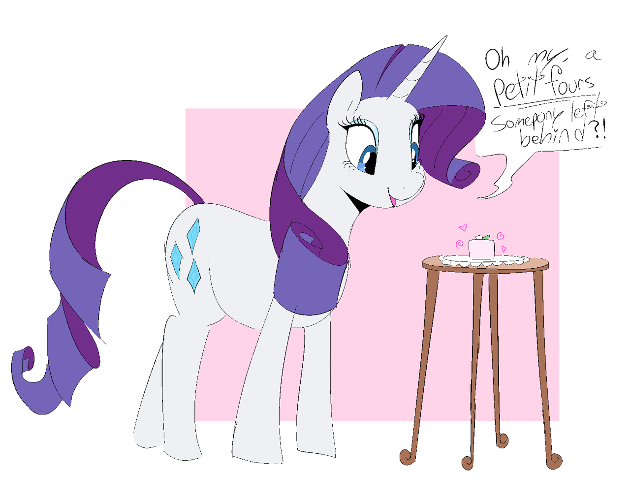 #3463027 - safe, artist:squeezy_squish, part of a set, rarity, pony ...
