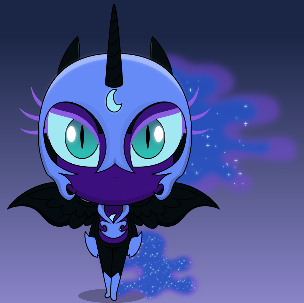 #3463966 - safe, artist:keronianniroro, nightmare moon, keronian, mlp ...