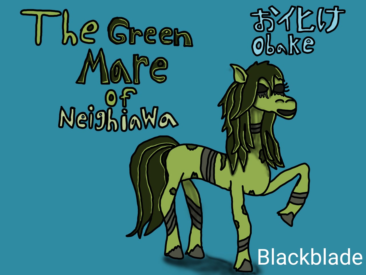 #3465230 - safe, artist:blackblade360, earth pony, ghost, ghost pony ...