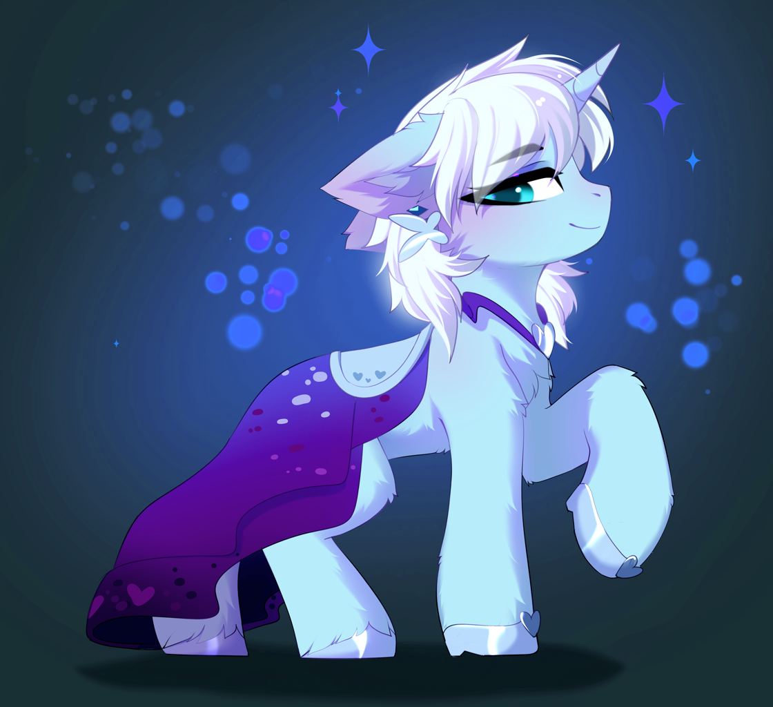 #3466116 - safe, artist:empress-twilight, oc, oc only, pony, unicorn, cheek fluff, chest fluff ...