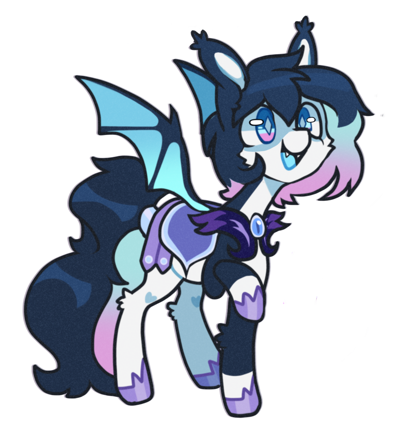 #3474331 - safe, artist:star-theft, oc, oc only, oc:neo starstorm, bat ...