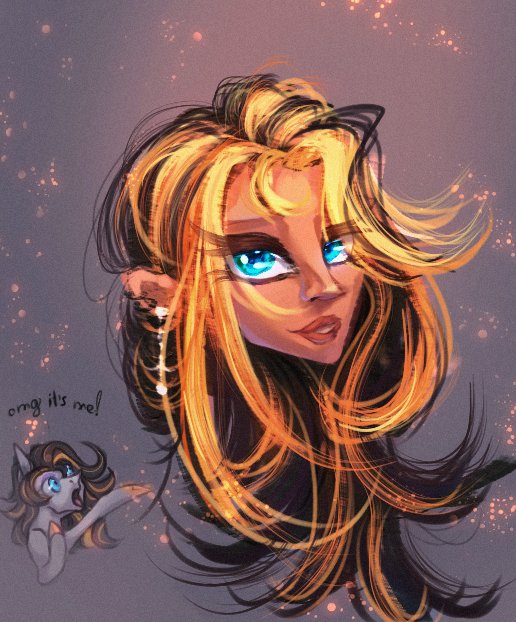 #3475493 - safe, artist:reminati_27, oc, oc only, human, pony, ear ...