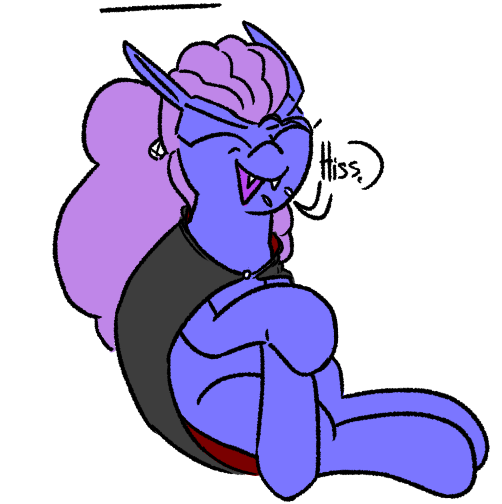 #3477331 - safe, artist:dinexistente, oc, oc only, undead, vampire, halloween, hissing, holiday ...