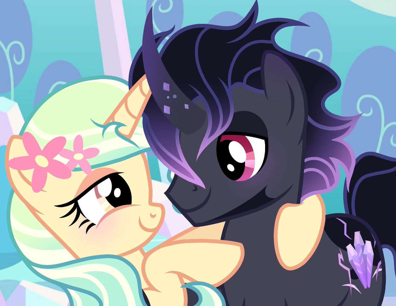 #3460246 - oc name needed, safe, artist:cstrawberrymilk, oc, oc only, oc:petunia mist, pony ...