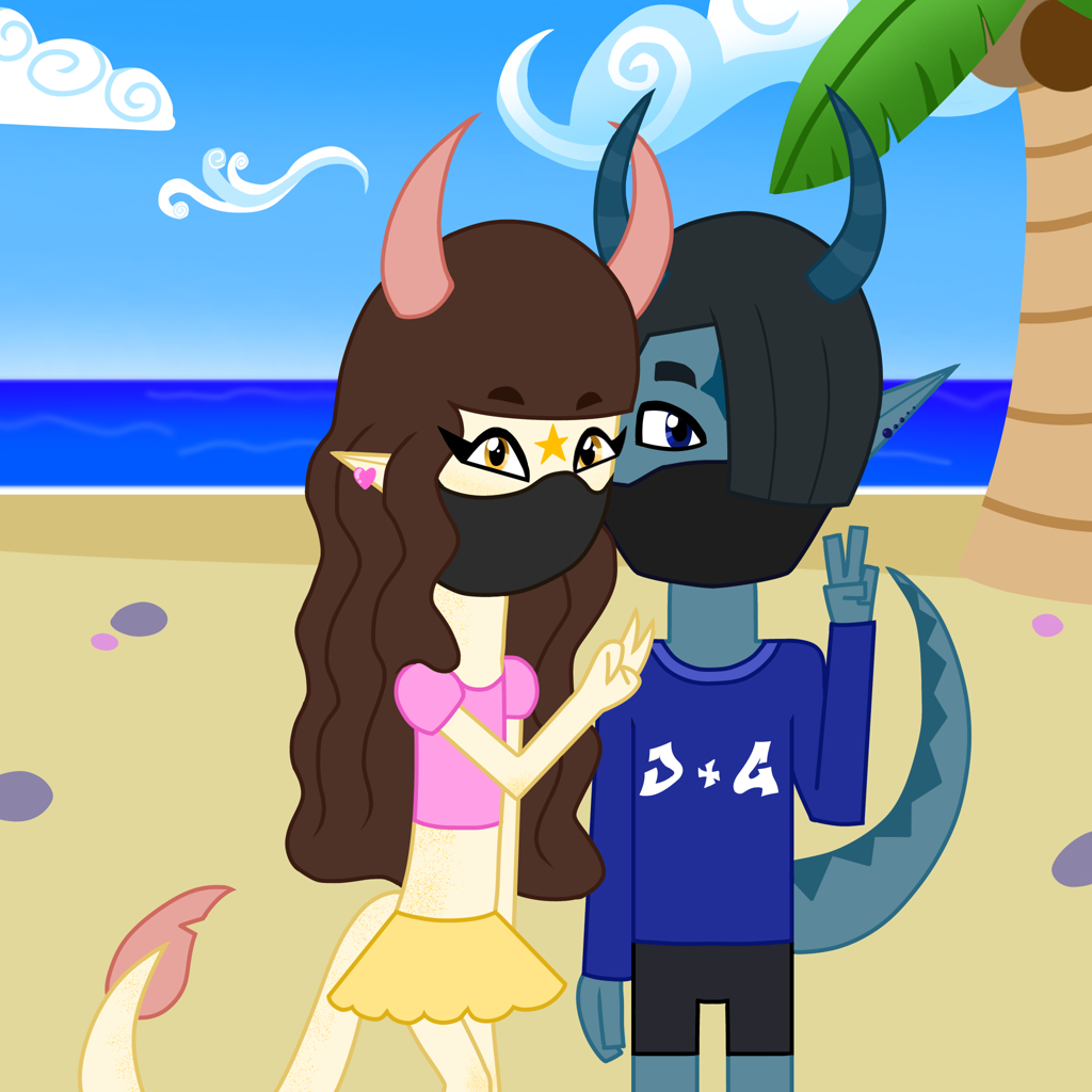 #3485527 - safe, artist:lnx1ynight16, oc, oc only, oc:gerhana, oc ...