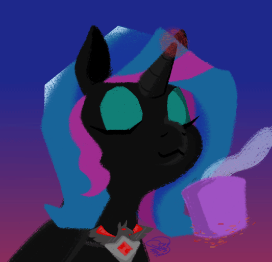 #3485687 - safe, artist:grimfood, oc, oc only, oc:obabscribbler, alicorn, pony, alicorn amulet ...