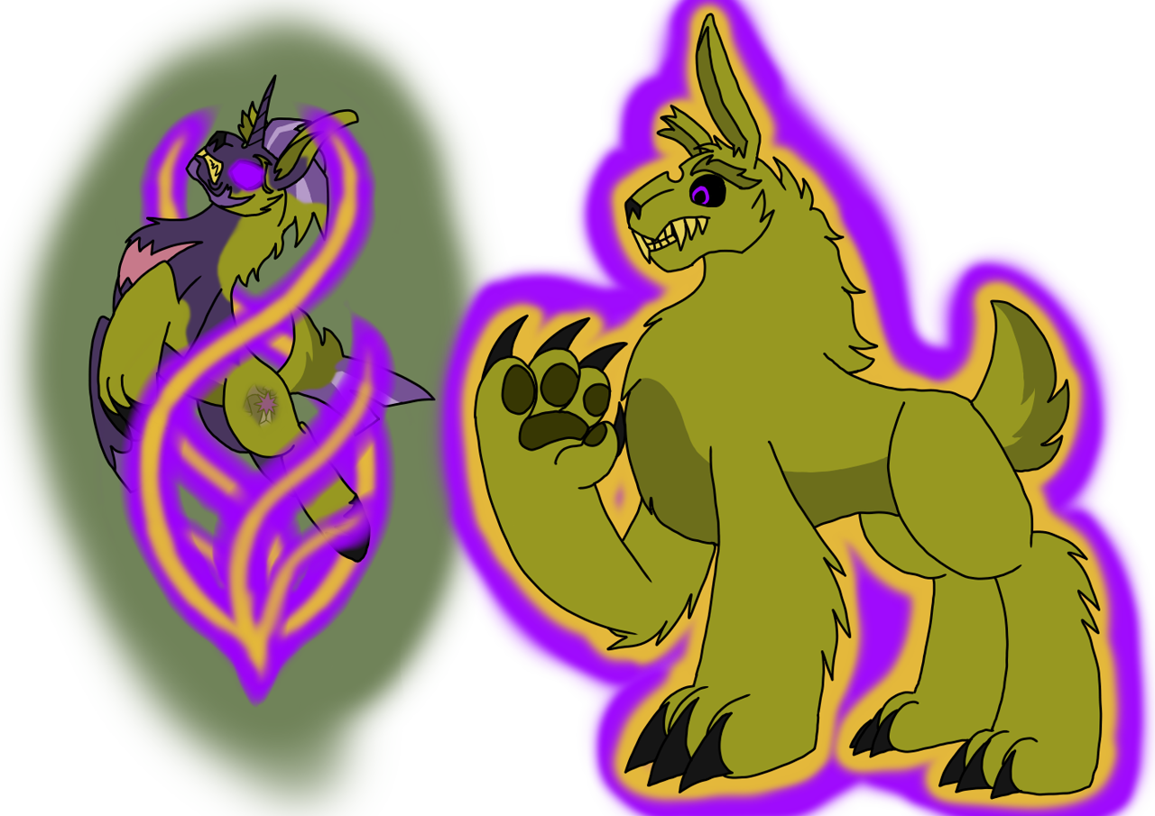 #3488162 - safe, artist:zetikoopa, oc, oc:violet judge, monster rabbit ...