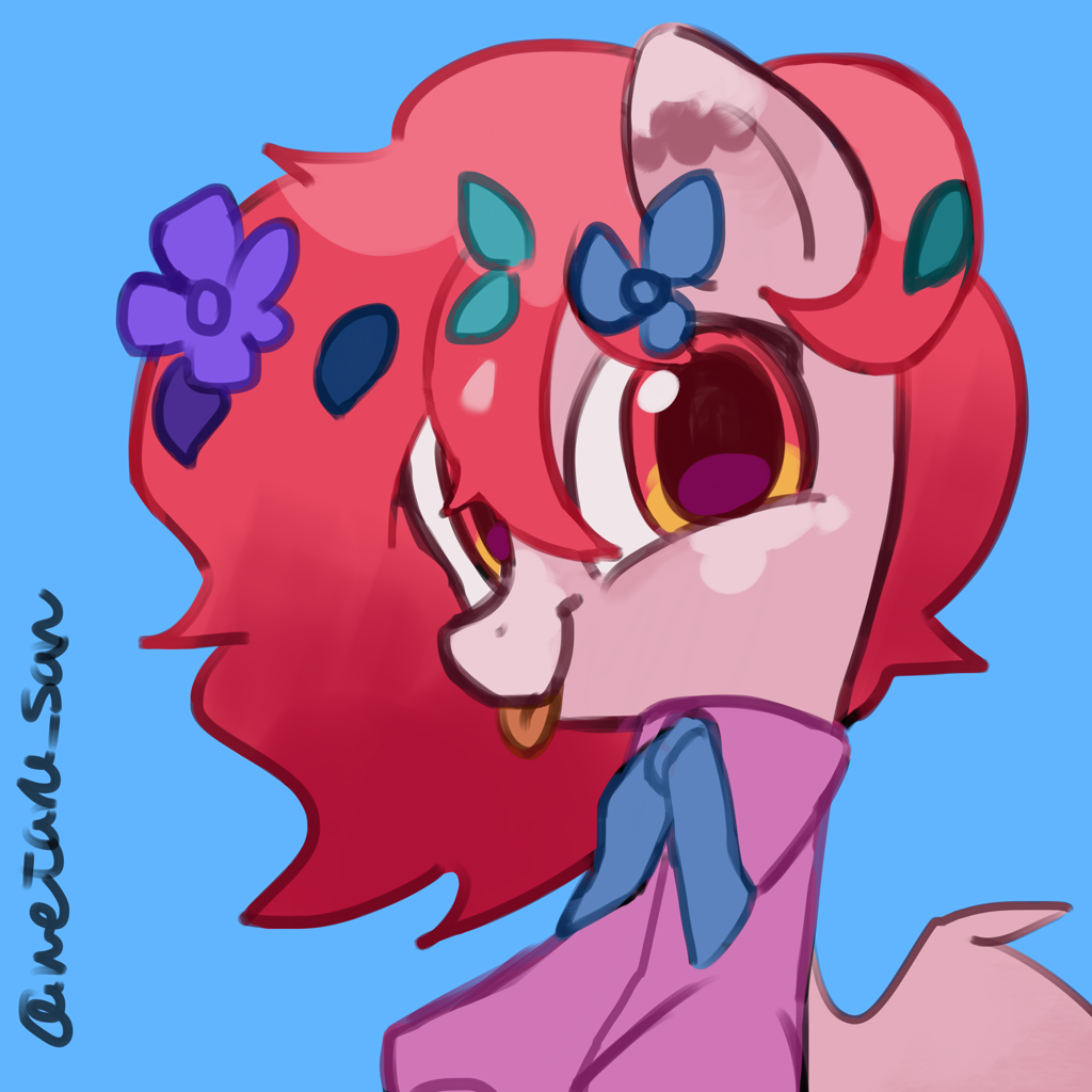 #3489667 - safe, artist:metaruscarlet, oc, oc only, oc:metaru scarlet, pegasus, pony, blue ...