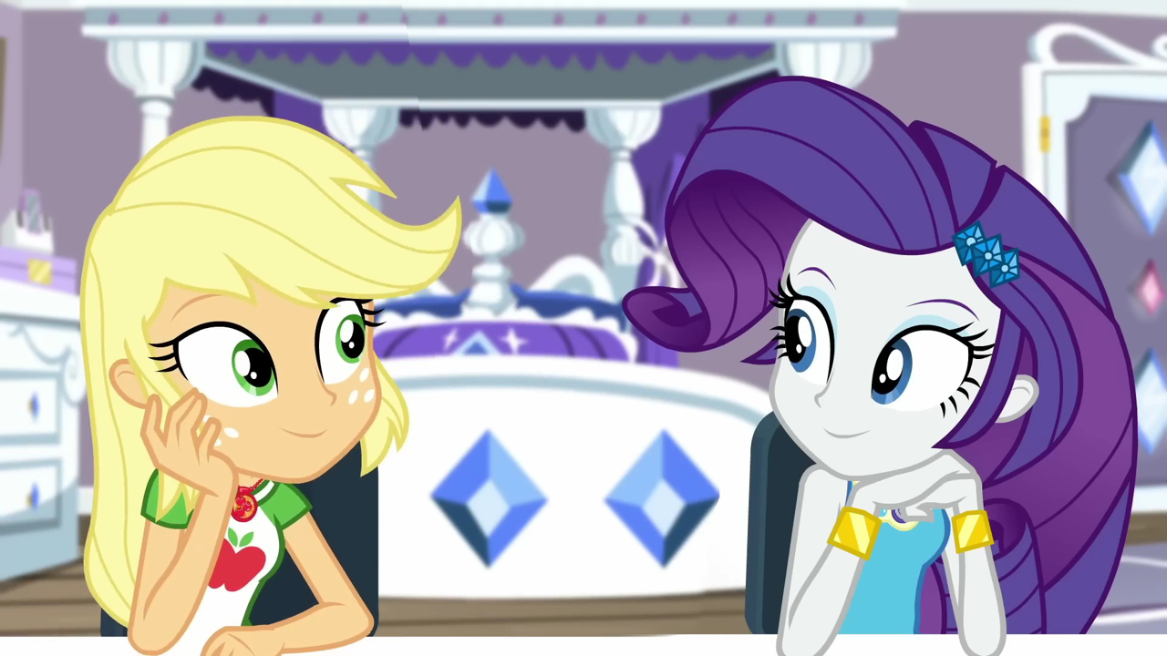 #3492375 - safe, edit, edited screencap, screencap, applejack, rarity ...