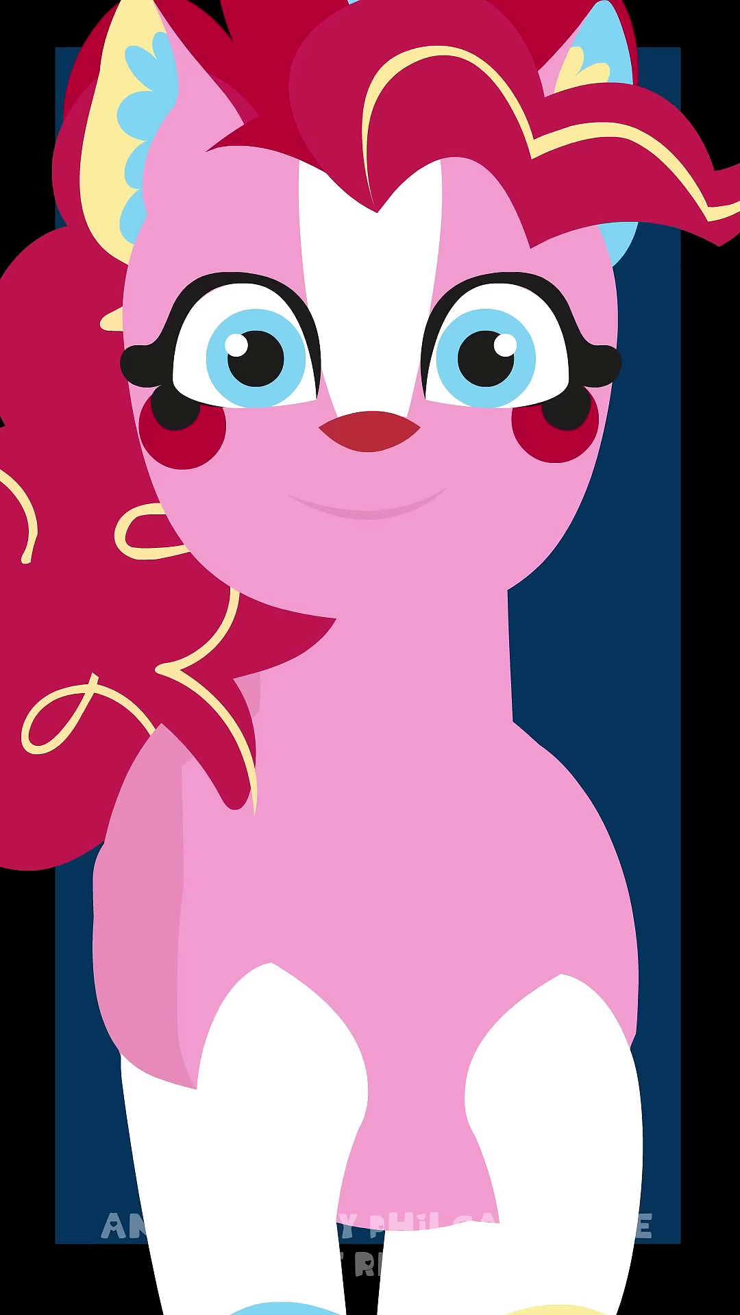 #3496429 - semi-grimdark, artist:philcanimate, pinkie pie, rainbow dash ...