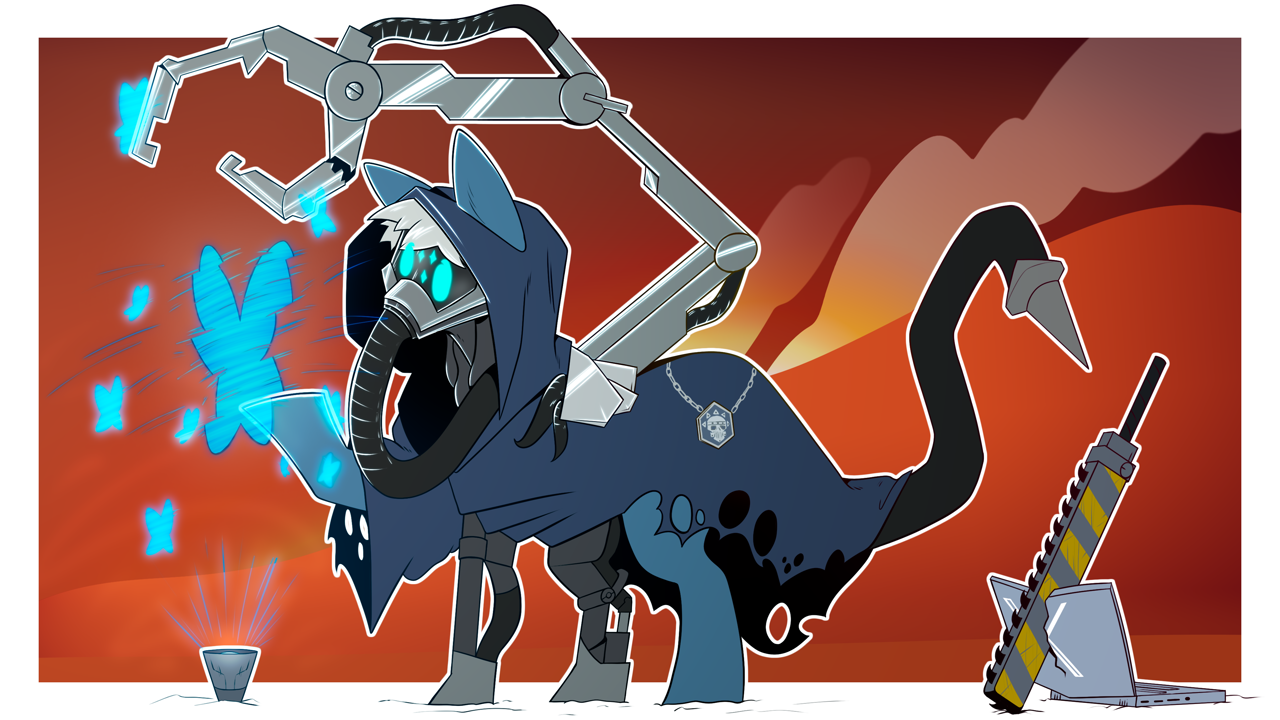 #3496881 - safe, artist:barnnest, oc, oc only, oc:gear works, butterfly ...