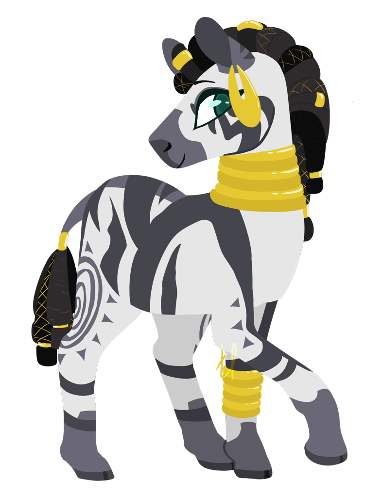 #3497319 - safe, artist:ikanahairitto, zecora, zebra, g4, female, mare ...