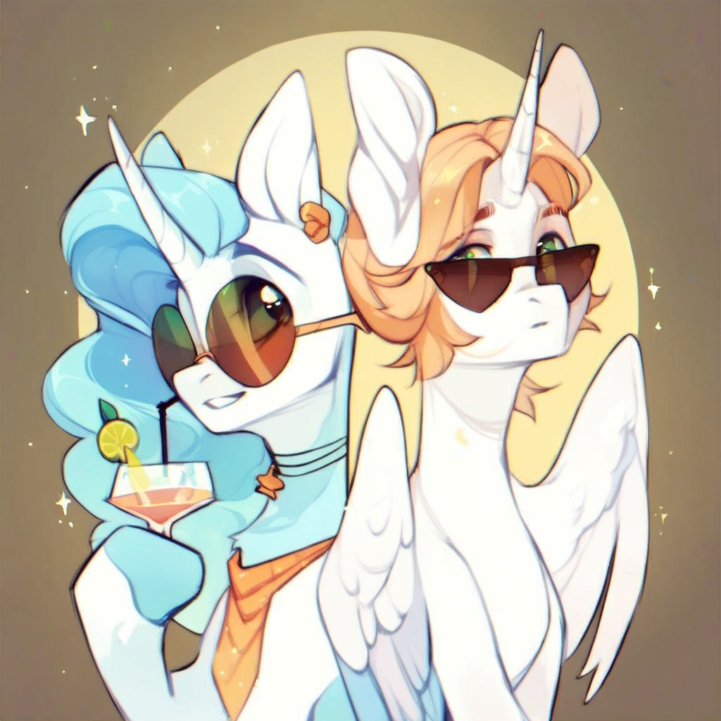 #3497769 - safe, artist:fire ray, oc, oc only, oc:fire ray, oc:ice ...