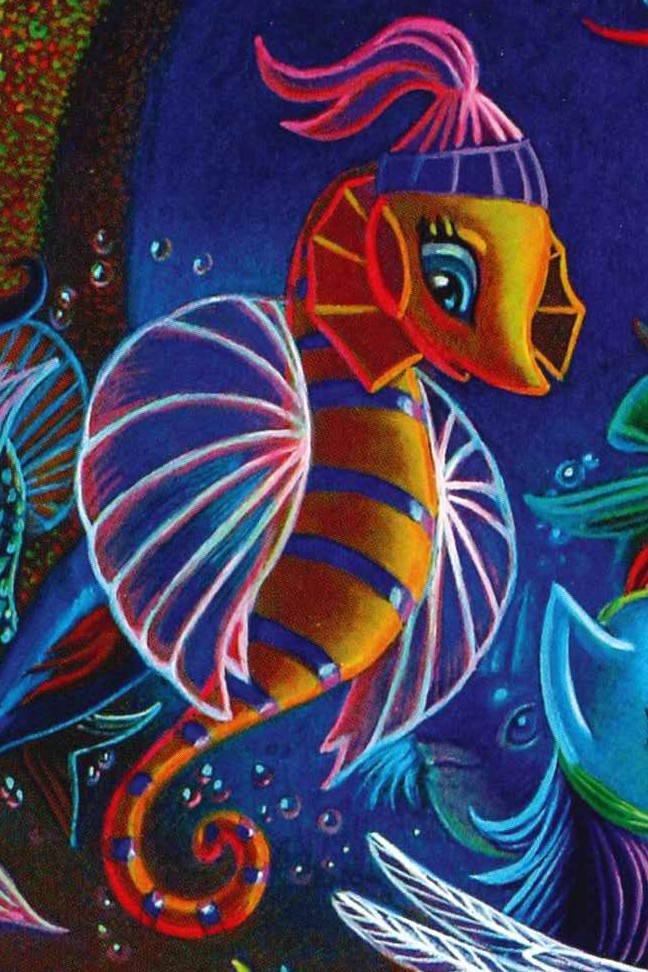 #3498723 - safe, artist:mary jane begin, coral (g4), rainbow dash ...