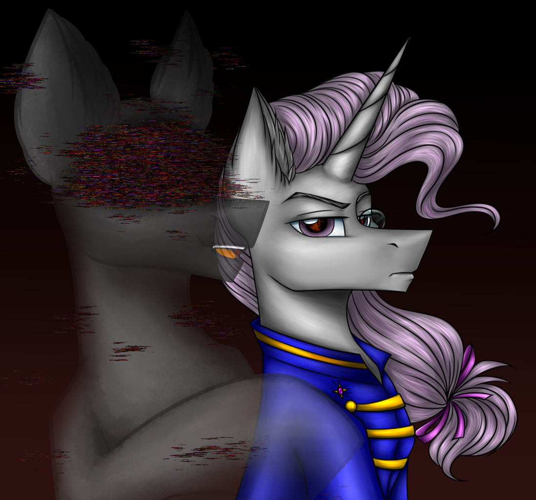 #3479922 - safe, artist:darklight1315, oc, oc only, oc:auspice, pony, unicorn, fallout equestria ...