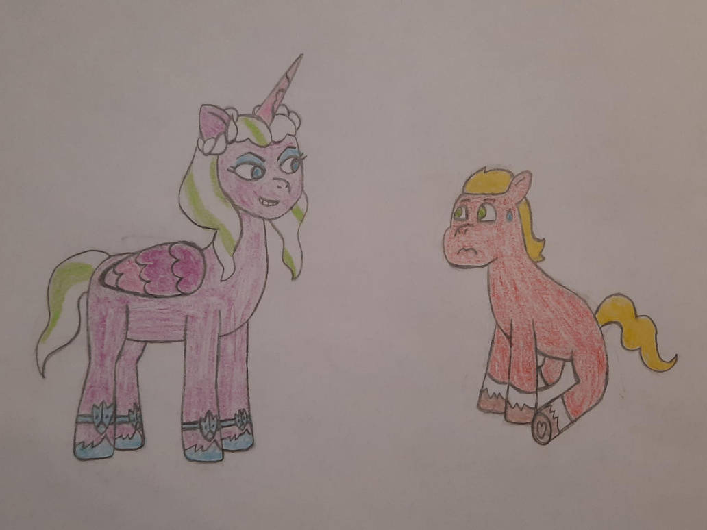 #3480471 - safe, artist:randostreet, opaline arcana, sprout cloverleaf ...