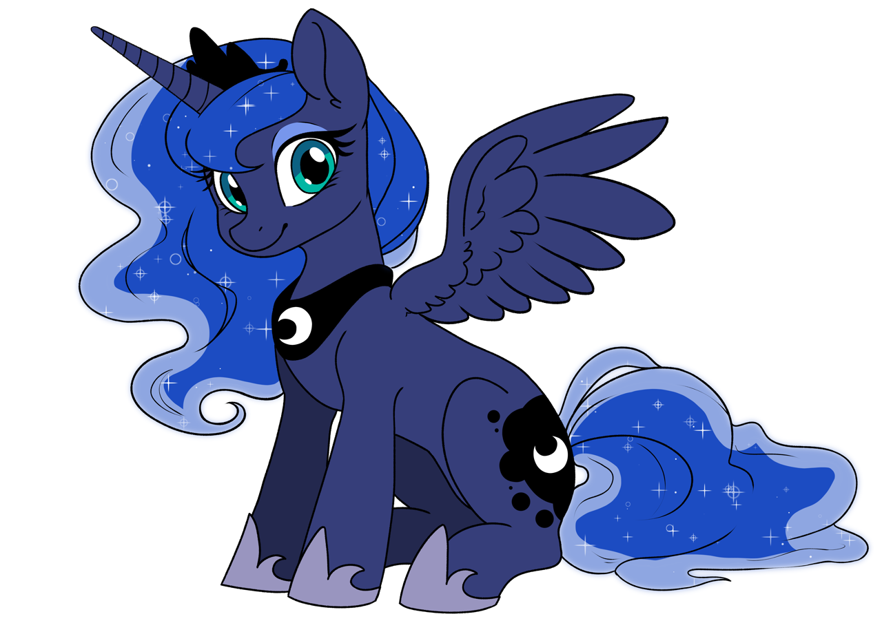 #3481320 - safe, artist:derpydoodesigns, princess luna, alicorn, pony ...