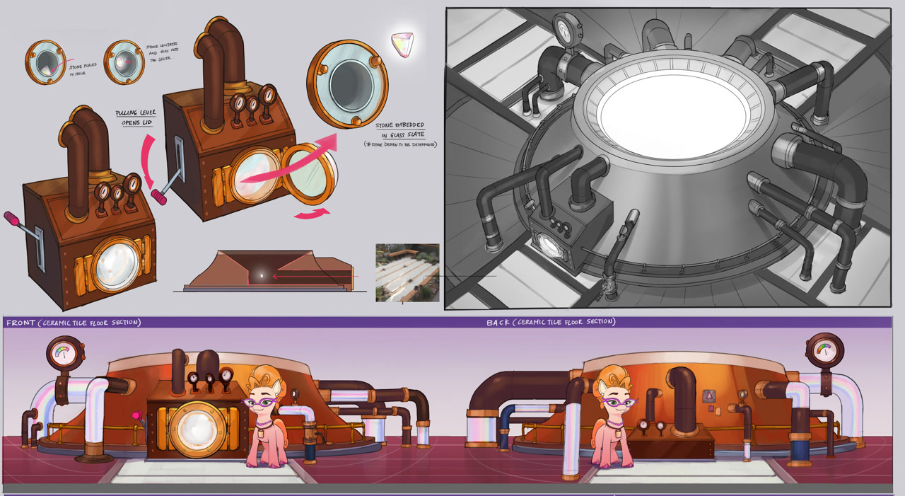 #3483948 - safe, artist:debbie yeo, boulder media, phyllis cloverleaf ...