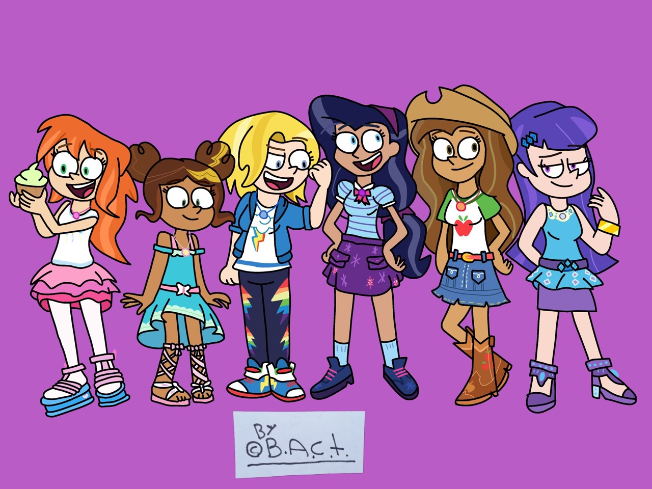 #3499003 - safe, artist:garybaldor, human, equestria girls, g4, afro ...
