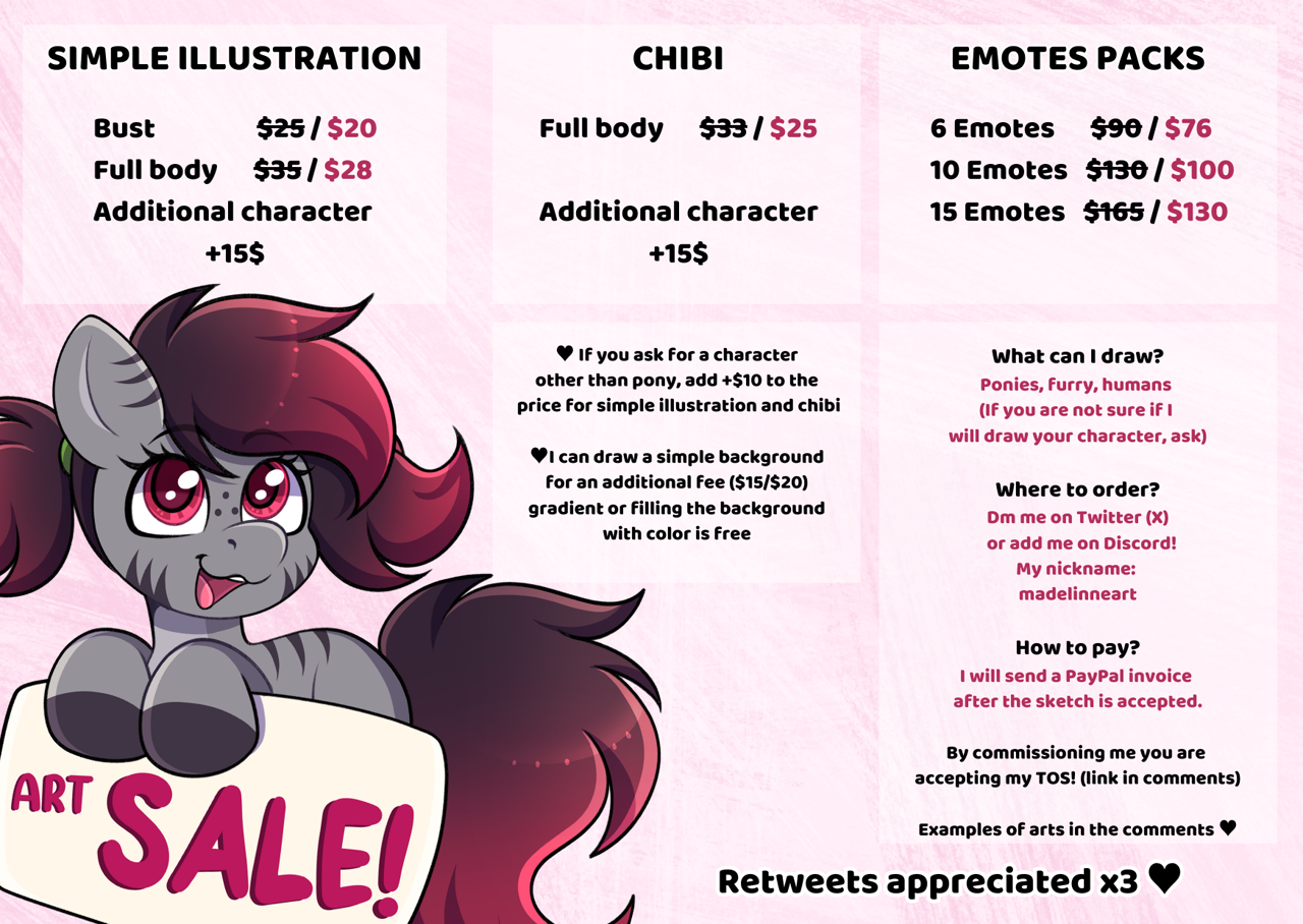 #3507087 - safe, artist:madelinne, oc, oc:madelinne, earth pony, pony, female, mare, ponytail ...