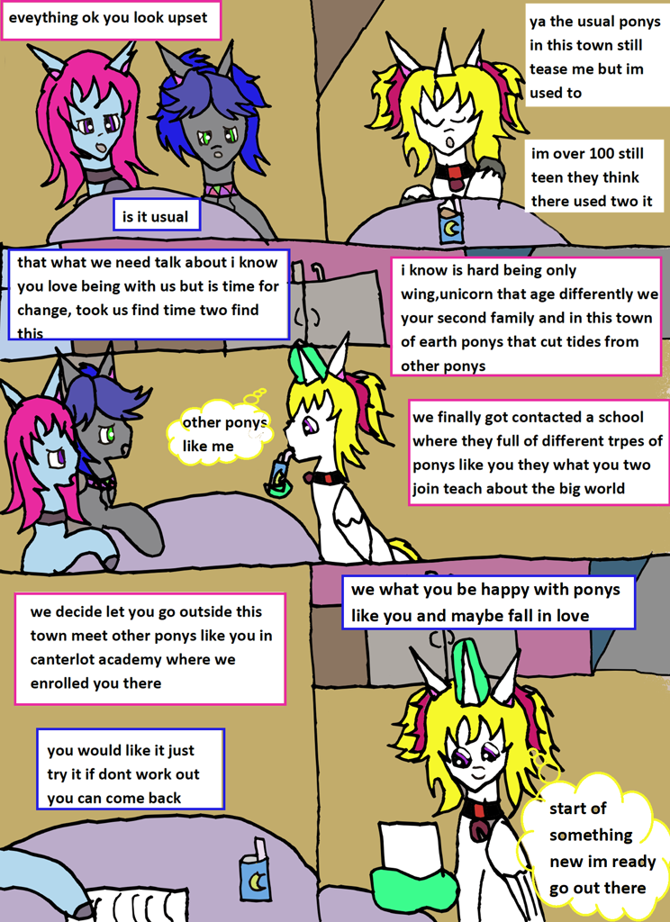 #3511278 - safe, artist:ask-luciavampire, oc, alicorn, earth pony, pony ...