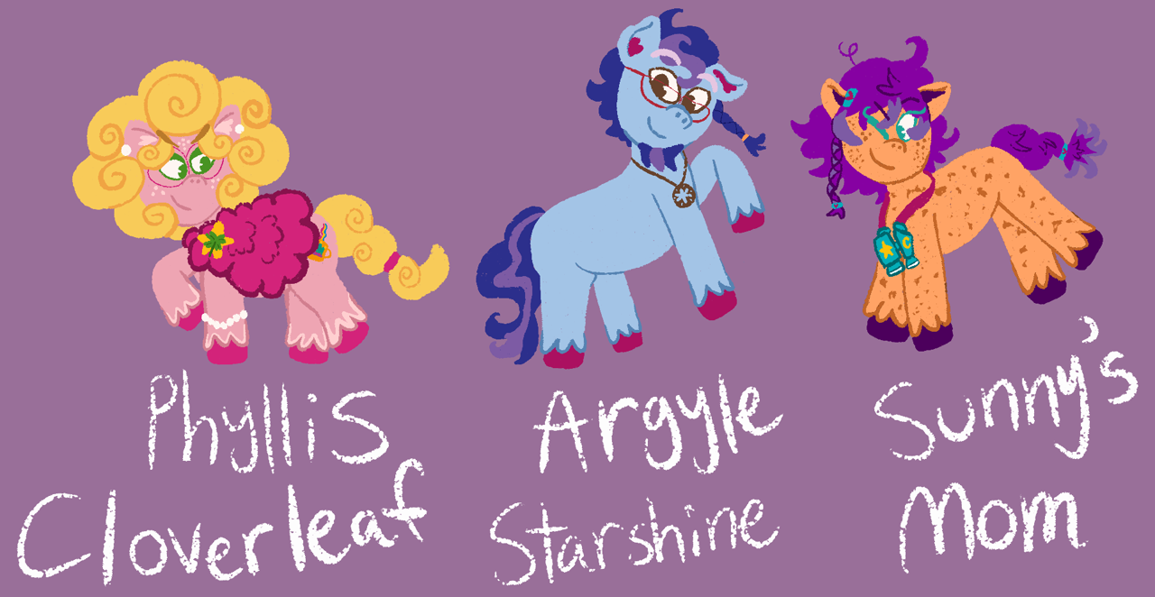 #3500092 - safe, artist:clovariia, argyle starshine, phyllis cloverleaf ...