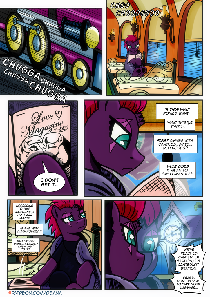 #3513941 - safe, artist:dsana, fizzlepop berrytwist, tempest shadow, pony, unicorn, comic:a ...