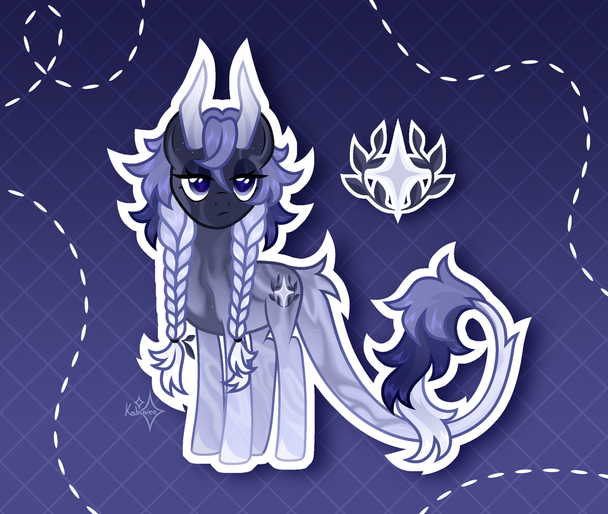 #3513963 - safe, artist:kabuvee, oc, oc only, unnamed oc, earth pony, original species, pony ...