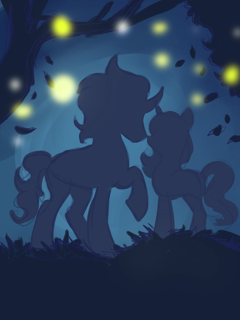 #3515102 - safe, artist:amanecerlobo, king sombra, radiant hope, pony ...