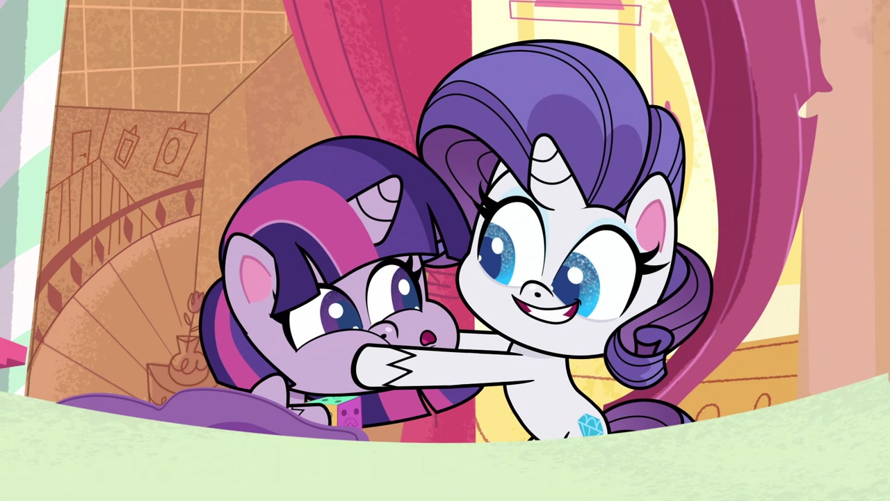 #3515552 - safe, screencap, rarity, twilight sparkle, alicorn, pony ...