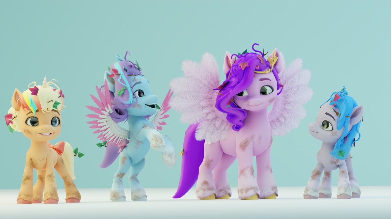 #3516622 - safe, artist:ah_kap, gameloft, glory (g5), peach fizz, pipp ...