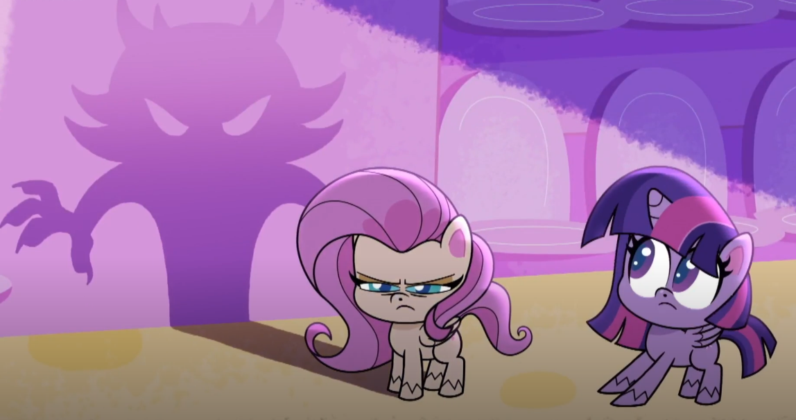 #3500770 - safe, screencap, fluttershy, twilight sparkle, alicorn ...