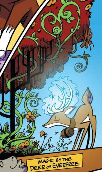 #3292119 - safe, artist:andypriceart, official comic, deer, g4, idw ...