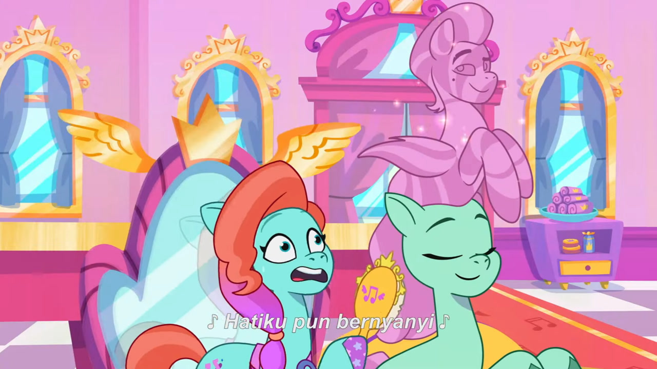 #3292223 - safe, screencap, jazz hooves, minty skylark, rocky riff ...