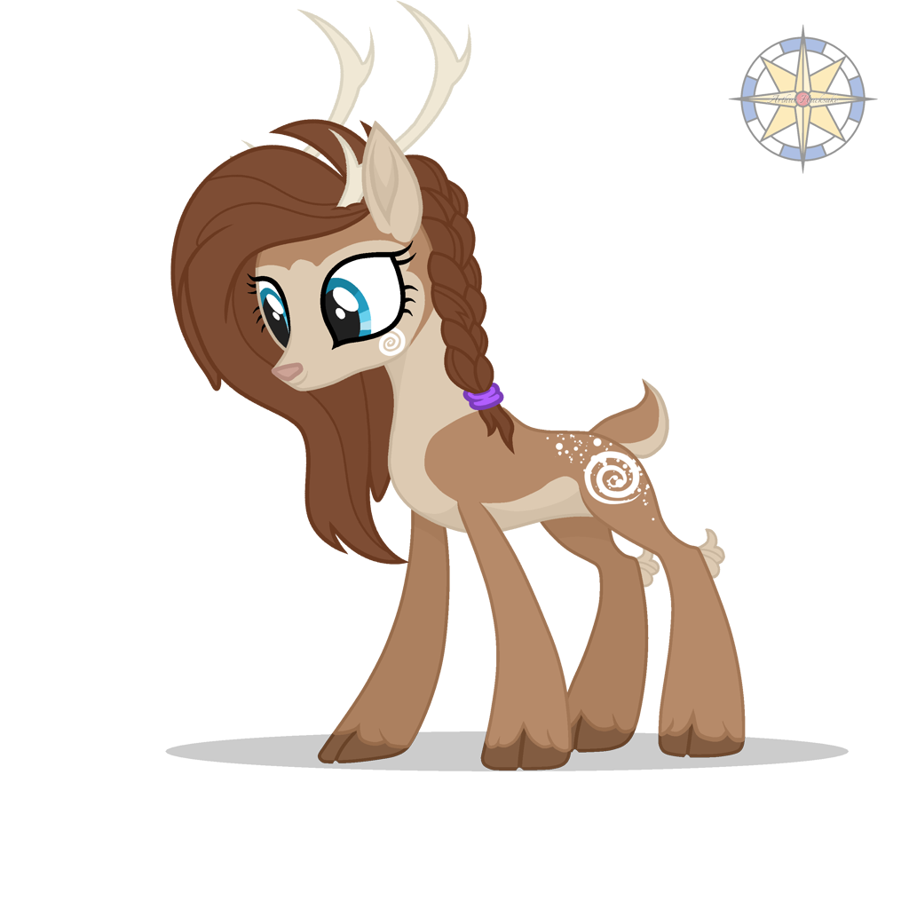 #3292461 - safe, artist:r4hucksake, oc, oc only, oc:sugarswirl, deer ...