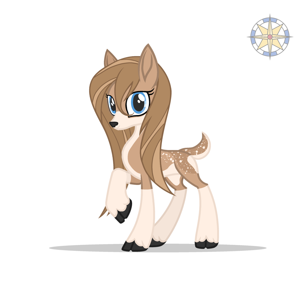 #3292462 - safe, artist:r4hucksake, oc, oc only, oc:laurel, deer ...