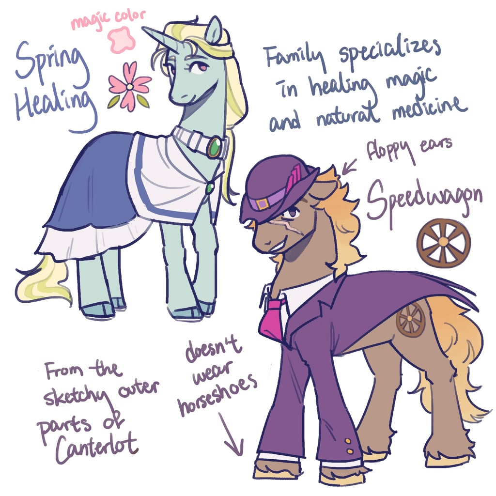 #3298223 - safe, artist:regularcitrus, earth pony, pony, unicorn ...
