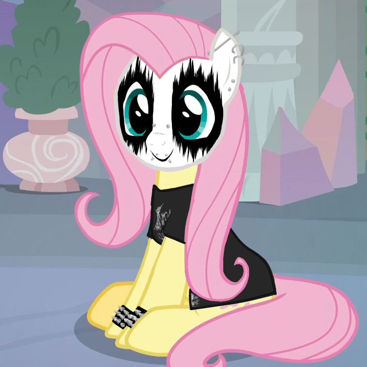 #3298500 - safe, edit, edited screencap, screencap, fluttershy, pony ...