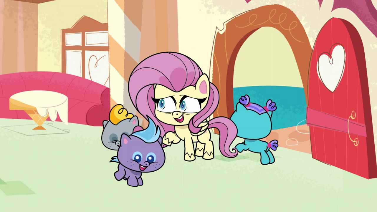 #3298594 - safe, screencap, fluttershy, earth pony, pegasus, pony, g4, g4.5, my little pony ...