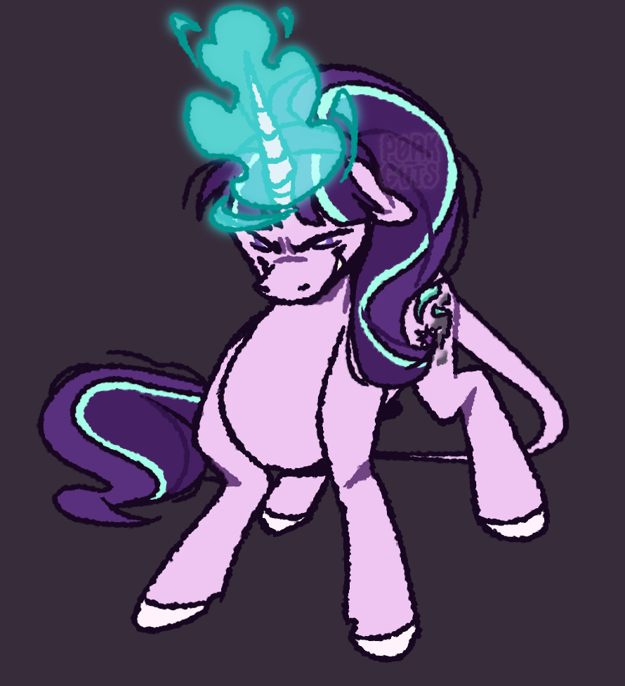 #3299672 - safe, artist:p0rk-guts, starlight glimmer, pony, unicorn, g4 ...