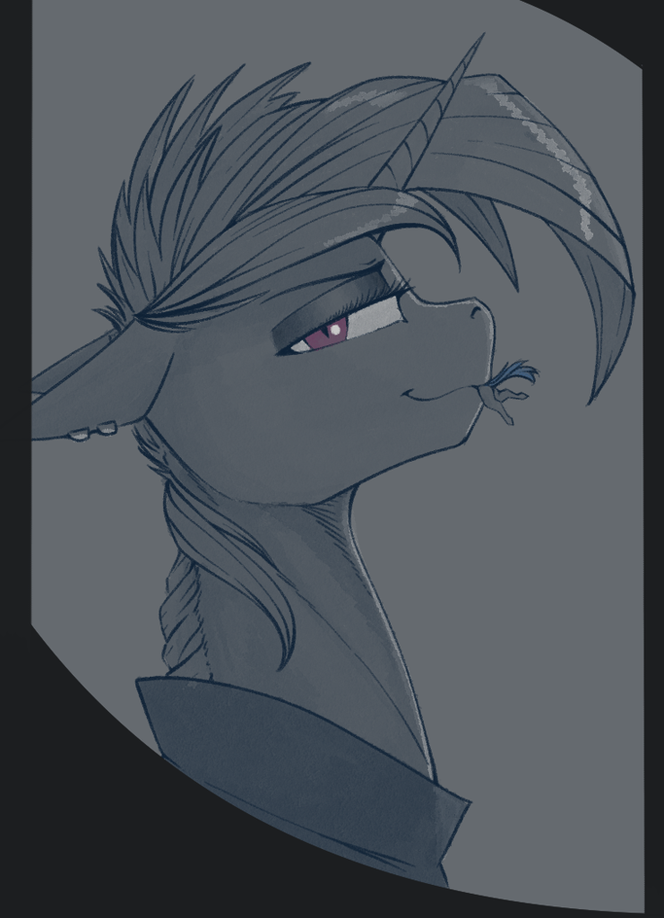 #3300366 - suggestive, artist:stray prey, oc, oc only, oc:acidia, oc:lucent, pony, unicorn, horn ...