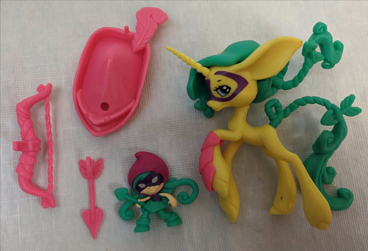 #3301222 - safe, pony, unicorn, accessory, arrow, bootleg, bow (weapon ...
